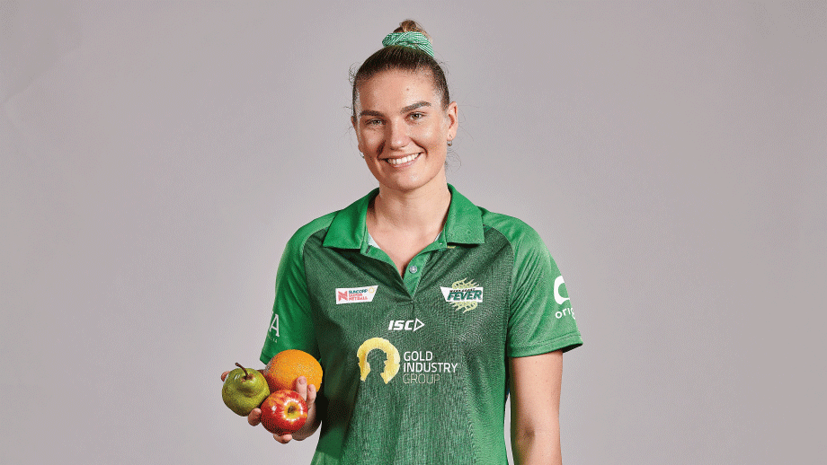 Fever Captain Courtney Bruce promotes healthy living this Christmas ... Fever Captain Courtney Bruce promotes healthy living this Christmas ...